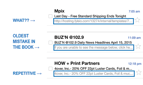 Simple Steps to Creating Killer Emails: Embracing Preheader Text ...